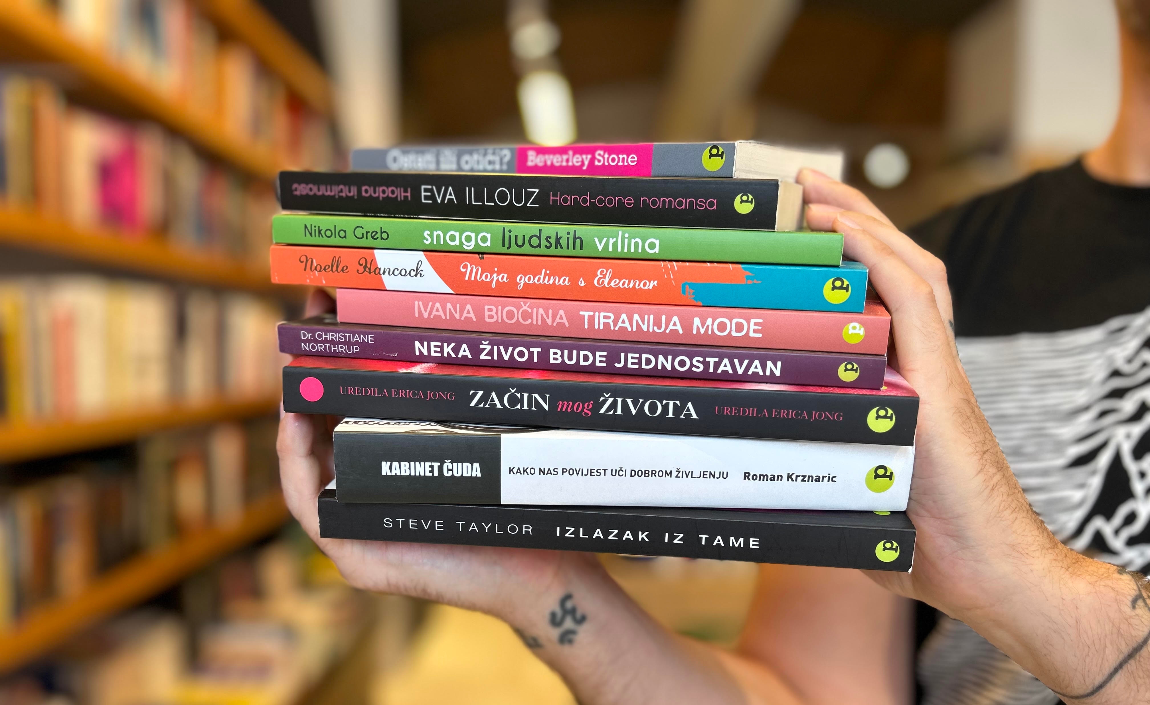 50 naslova po 5 eura / Planetopija - knjižara za duh, um i tijelo